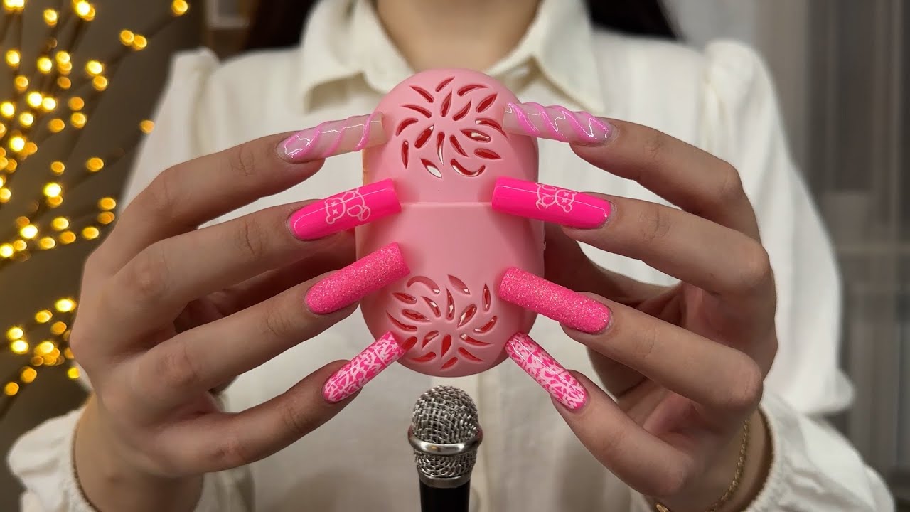 [ASMR] Mini Mic tapping & scratching triggers 😴 - YouTube