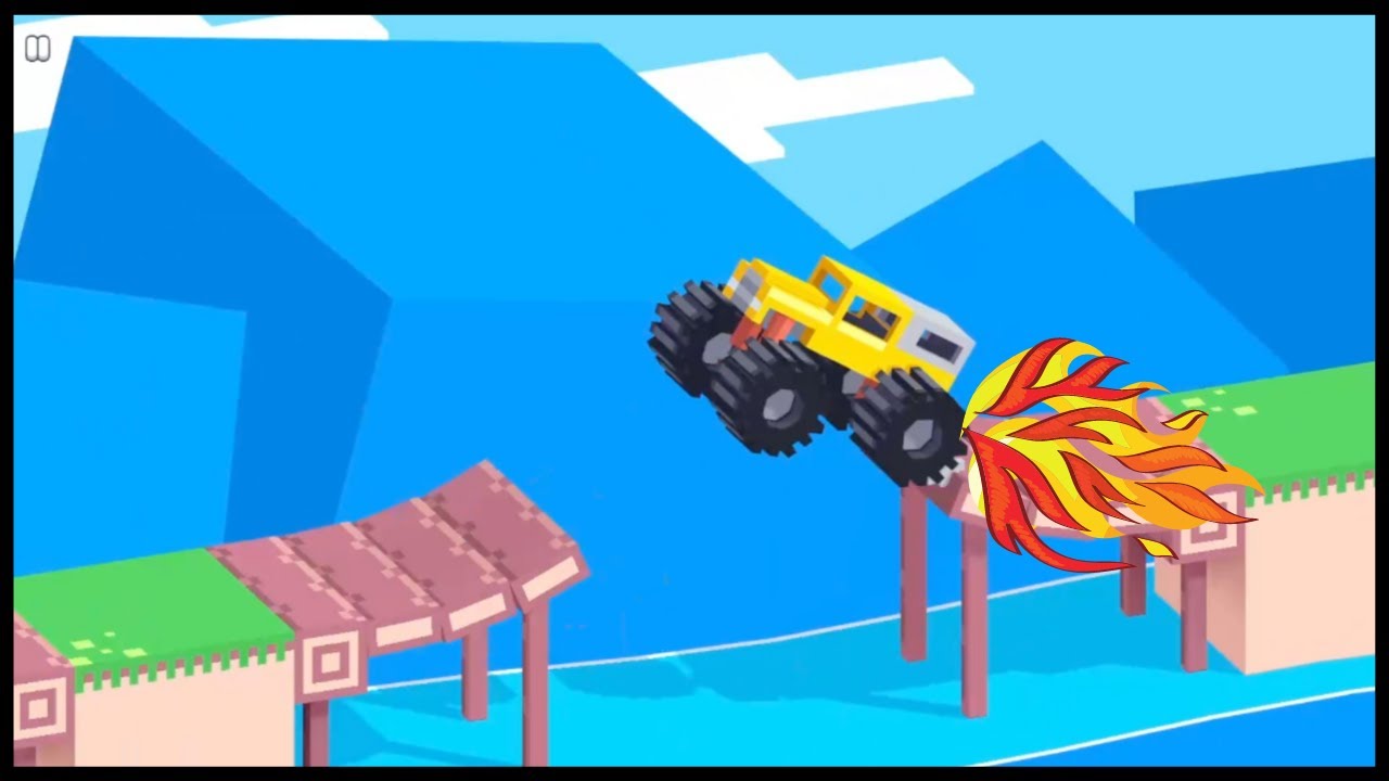 Drive Mad Game 1, 10 levels of this free Facebook game - YouTube