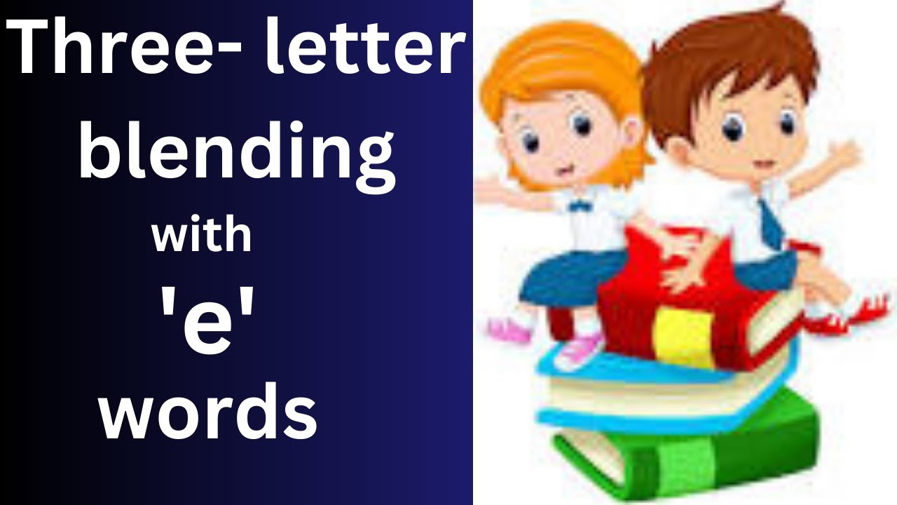 Three-letter blending | Three-letter words | phonics | Simple reading ...