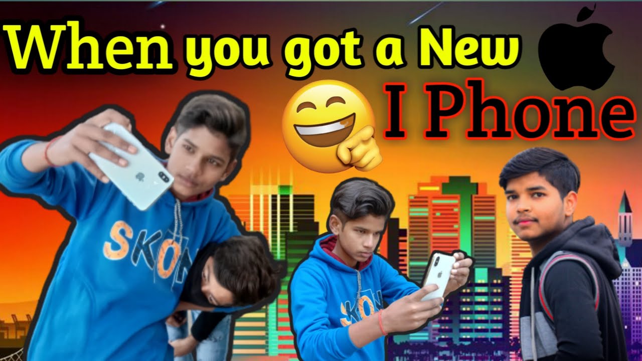 When you get a new iPhone | iPhone lover's must watch this video ...