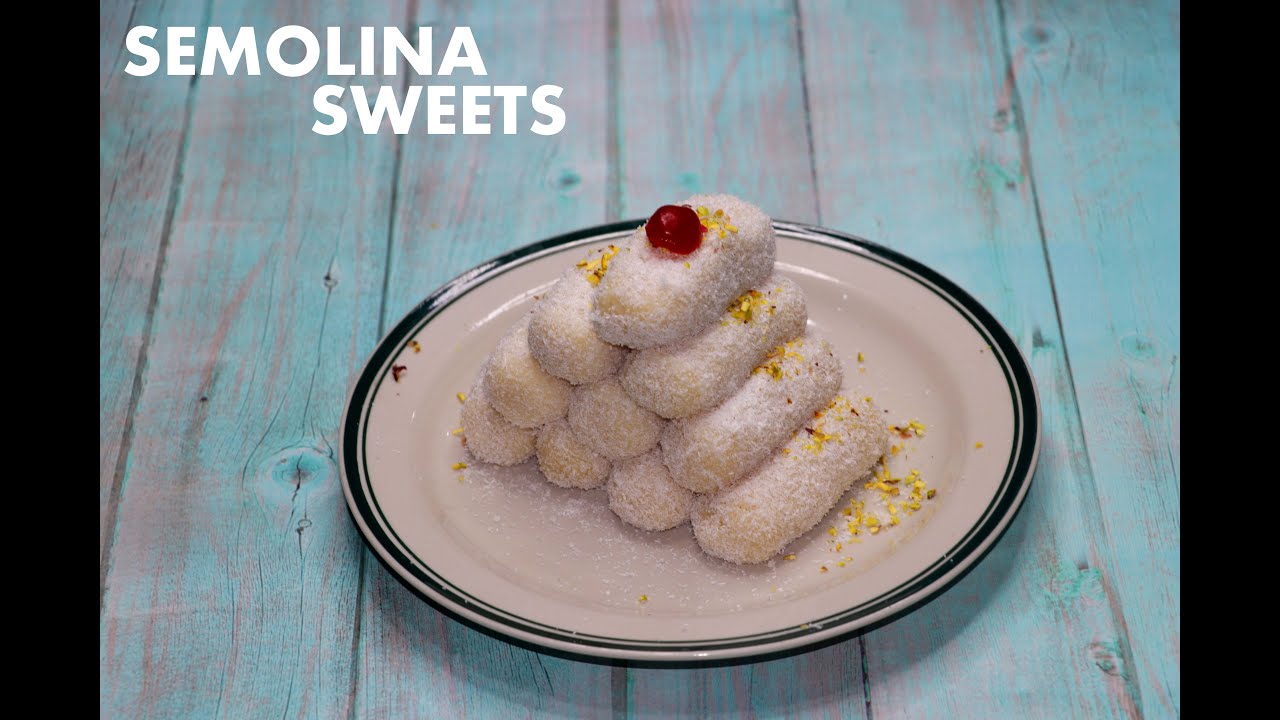 Easy semolina sweets recipe | Easy instant milk dessert recipe | Sooji ...