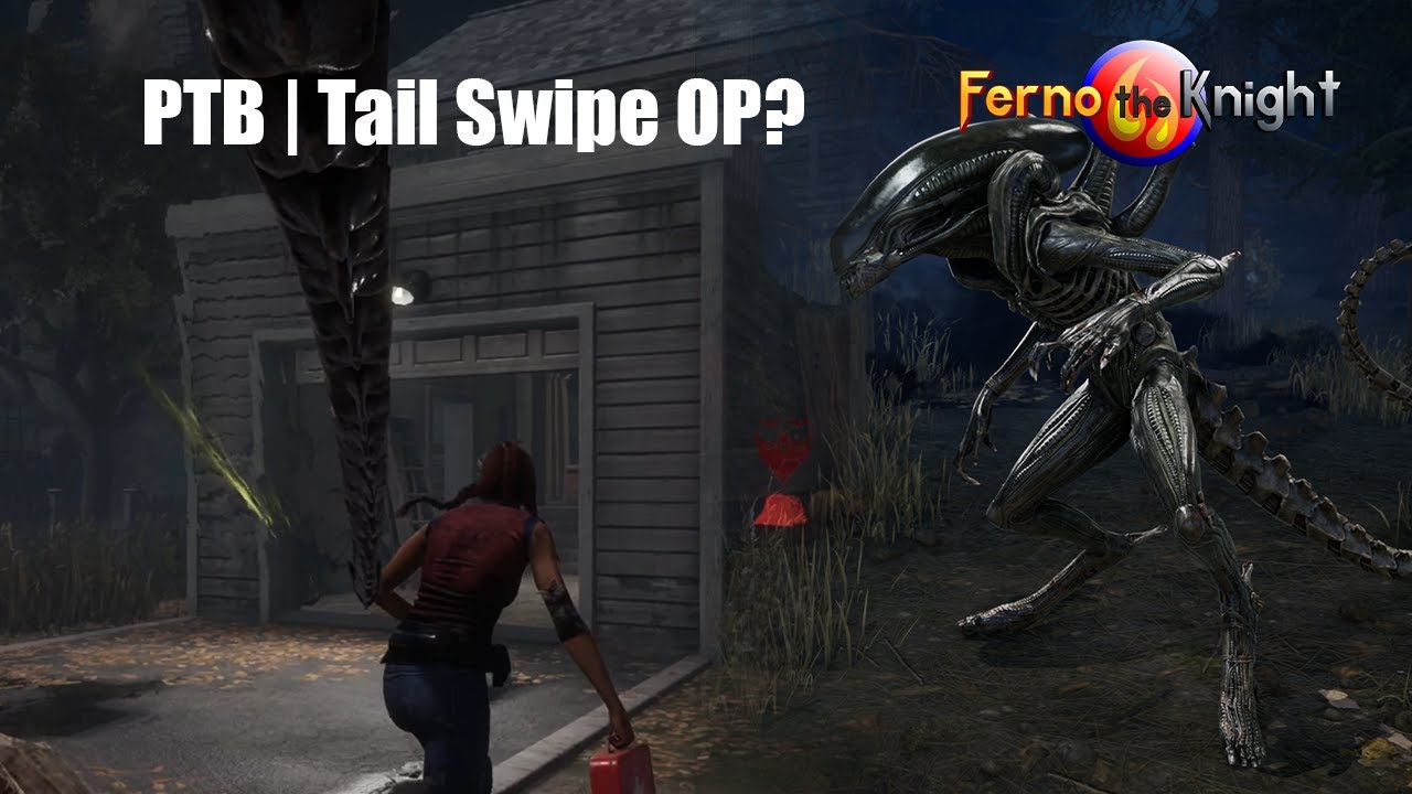 Xenomorph Tail swipe OP? | DbD PTB - YouTube