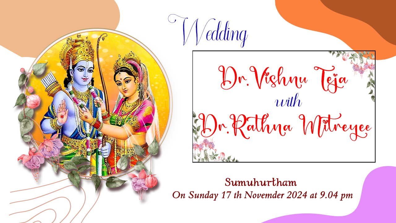 Dr.Vishnu Teja with Dr.Rathna Mitreyee - YouTube