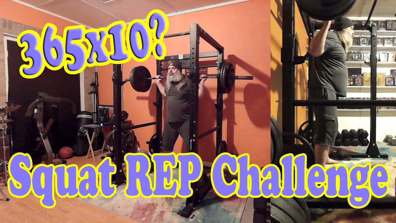 365x10 Squat REP PR Showdown 3 14 25 - YouTube