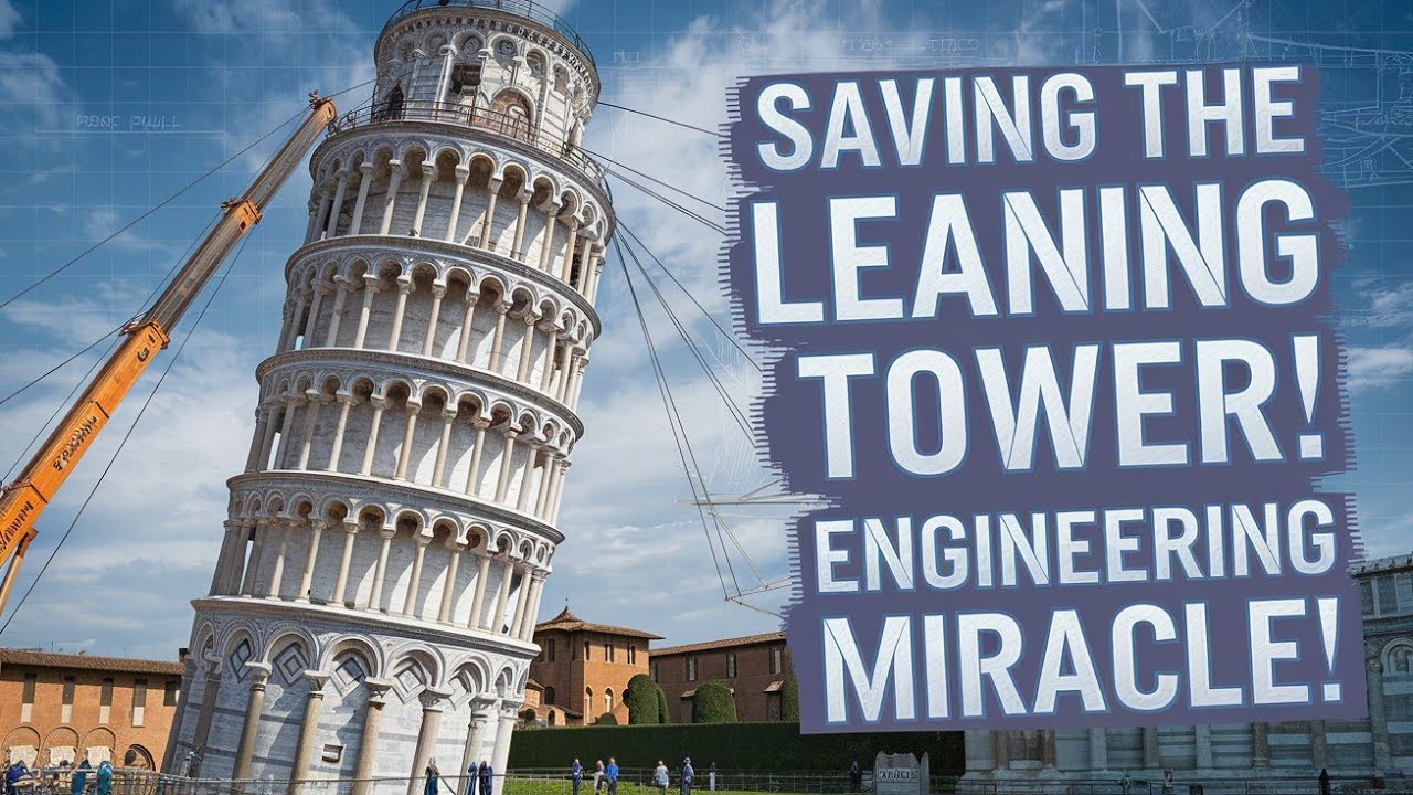 How Engineers Saved the Leaning Tower of Pisa - YouTube