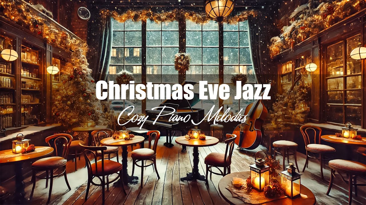 Christmas Eve Jazz 🎄 Cozy Piano Melodies for a Romantic and Warm ...