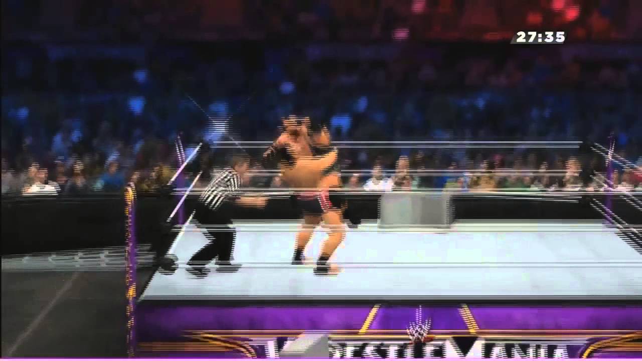 WWE 2K15 Ryback vs Rusev Wrestlemania - YouTube