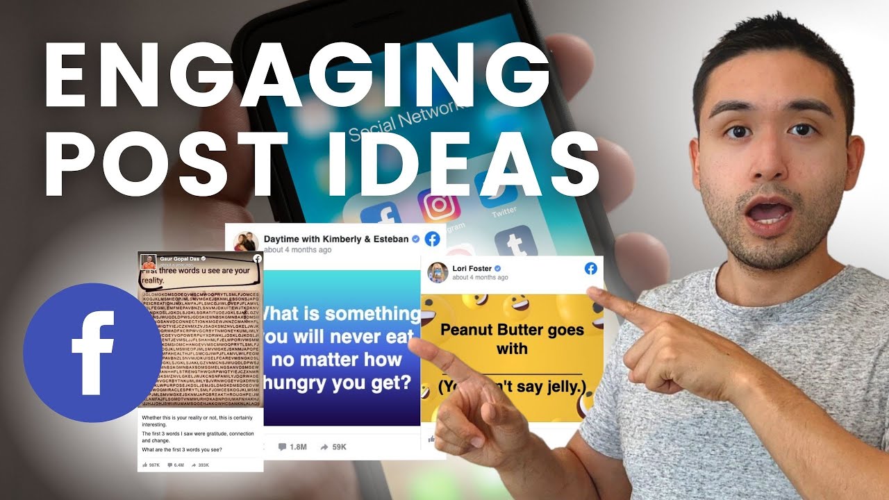 Facebook Post Ideas To Increase Engagement In 2021 - YouTube