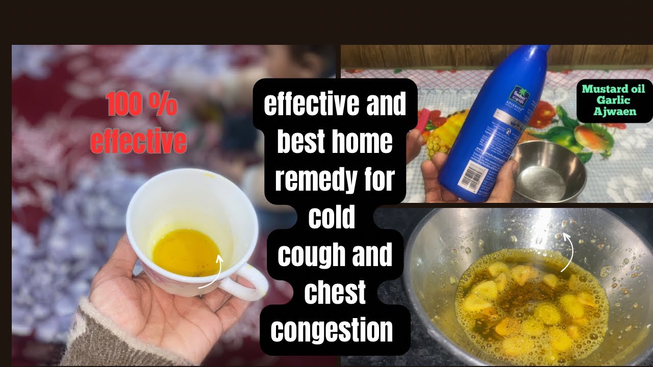 Home remedy for cough and cold || effective home remedy for chest ...