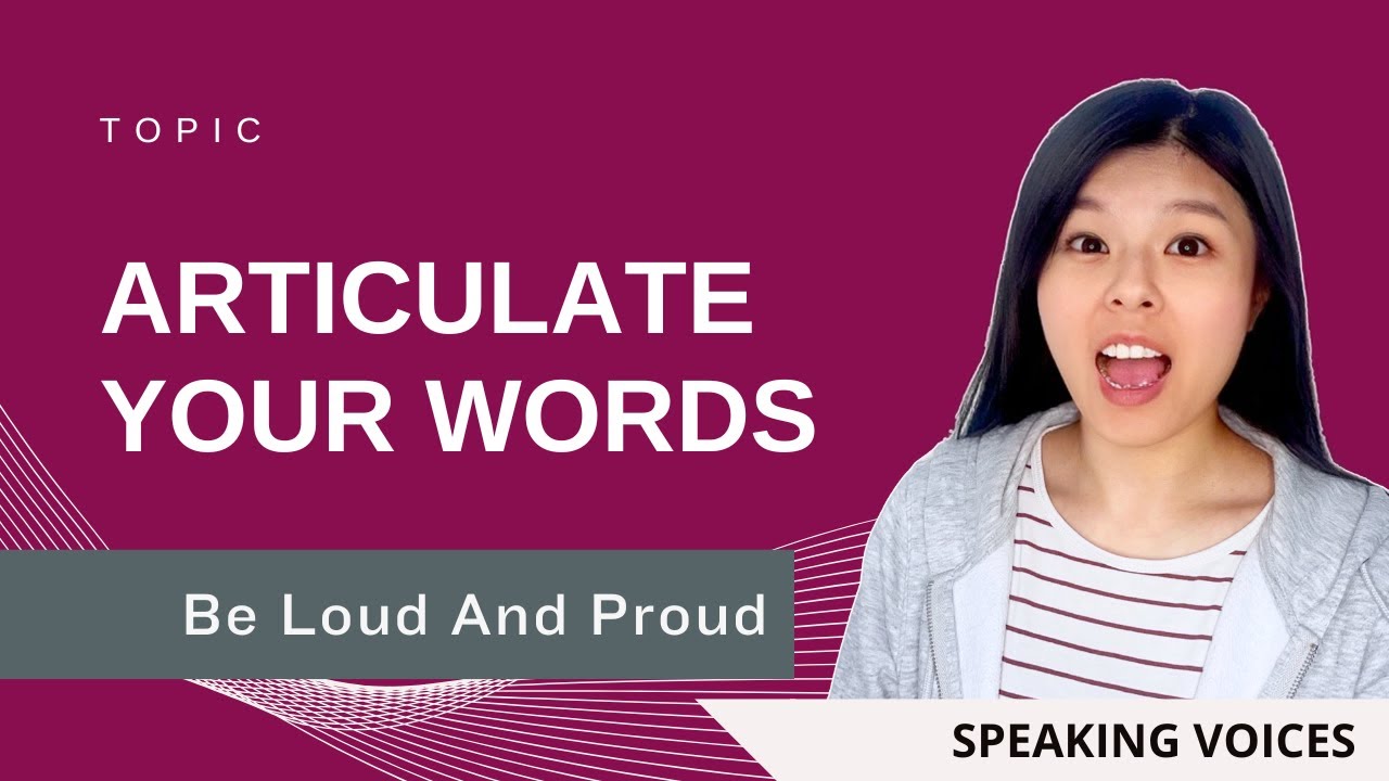 How To Speak Clearly & Articulately (Techniques & Exercises) - YouTube