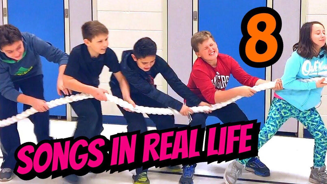 Songs in Real Life Part 8 - YouTube