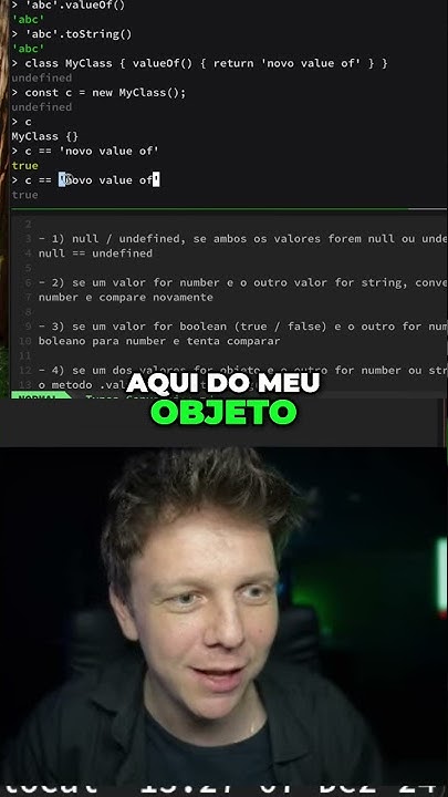 Entenda o Método valueOf em JavaScript de forma Simples - YouTube