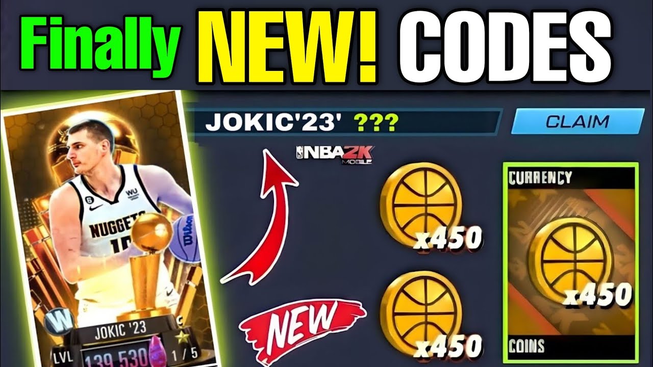 🚨Finally🚨NBA 2K MOBILE REDEEM CODES 2023 - NBA 2K MOBILE CODES 2023 ...