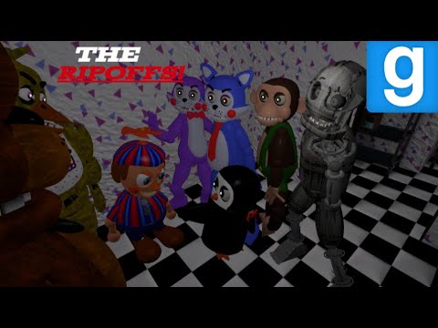 Gmod FNAF | The Ripoffs - YouTube