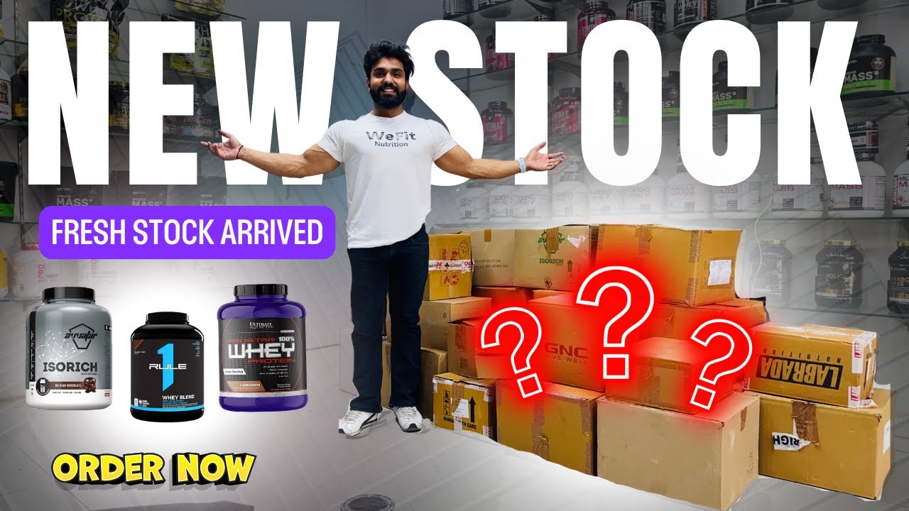 Fresh Stock Supplements Unboxing | New Imported Supplements Stock ...