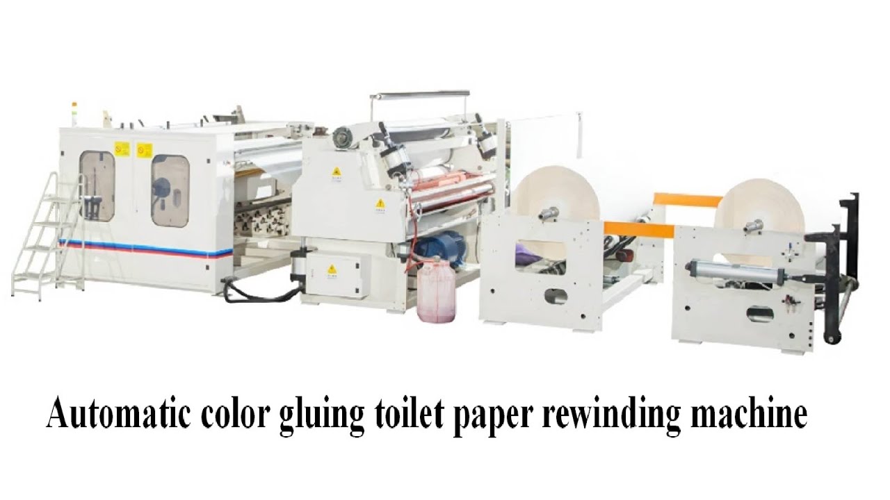 Point to point toilet tissue paper kitchen towel converting machine ...