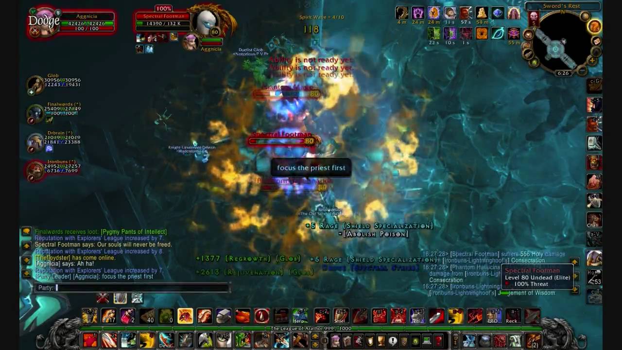 WoW: Heroic Halls of Reflection - Full Dungeon Run [2/4] - YouTube