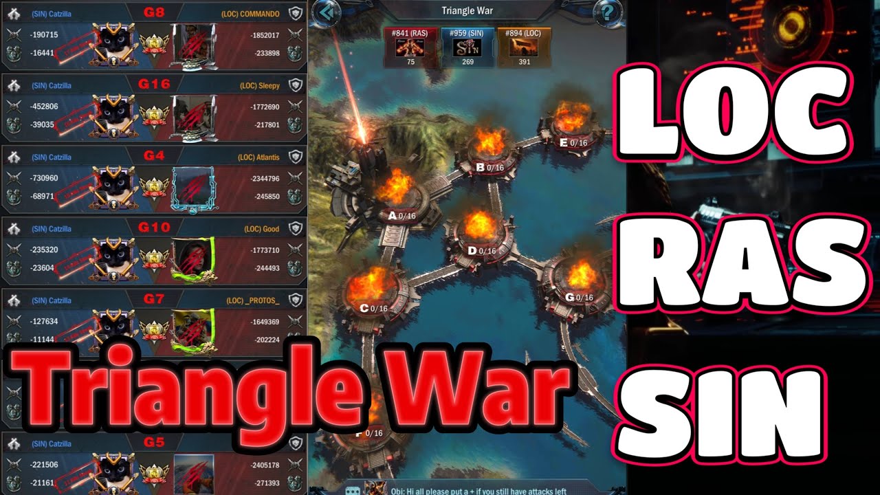Age of origins: LOC vs Sin Triangle wars - YouTube