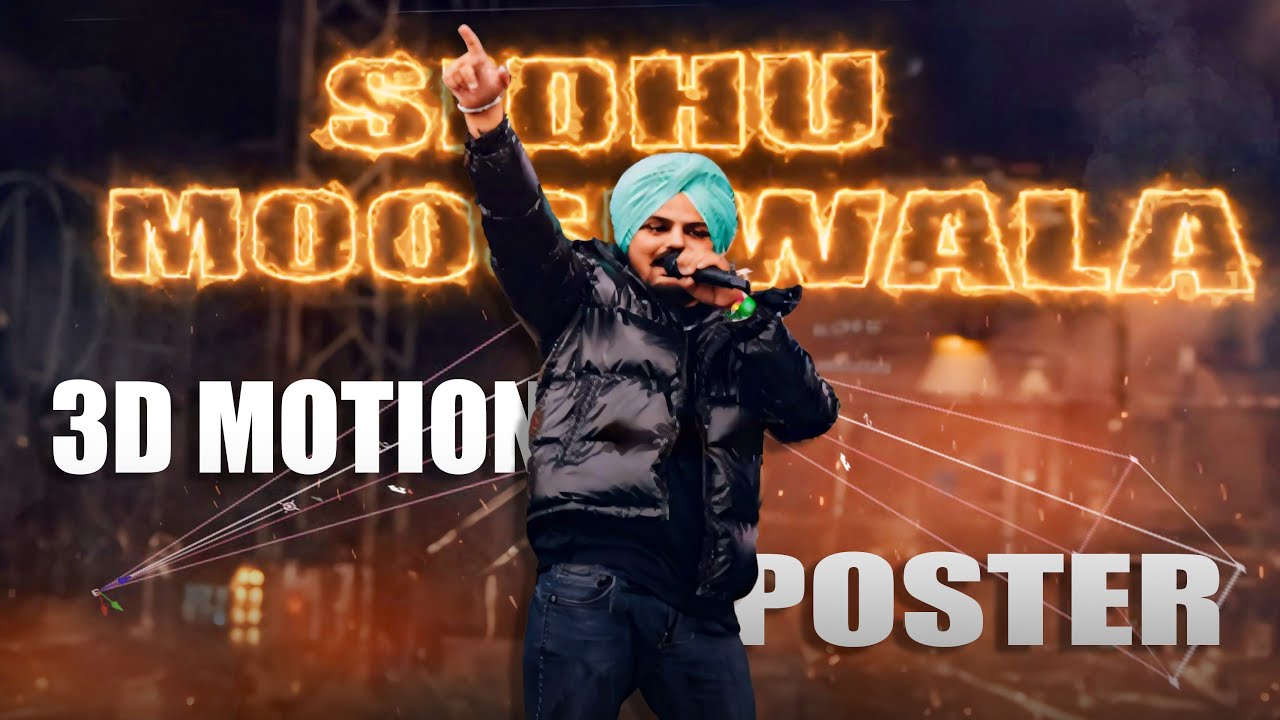 How to create 3D CAMERA Motion Poster - After Effects - YouTube