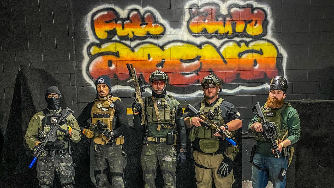 FULL AUTO AIRSOFT ARENA VFC MK18 - YouTube