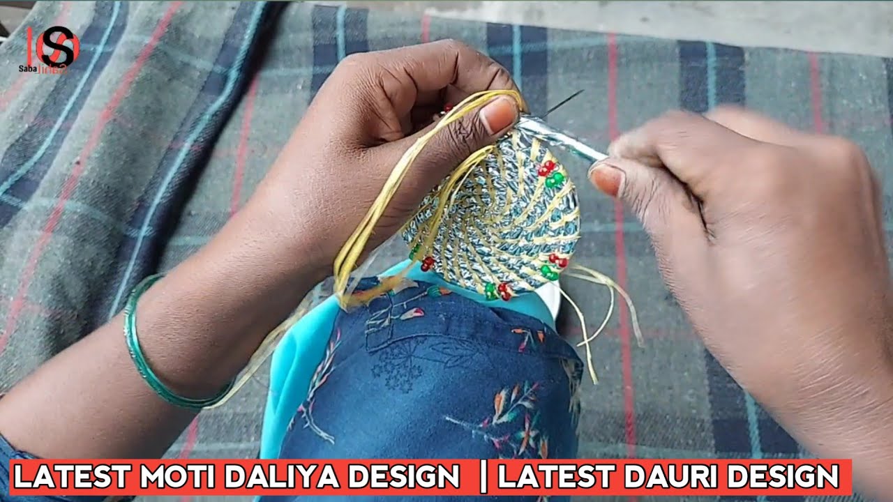 latest moti daliya design | latest dauri design - YouTube