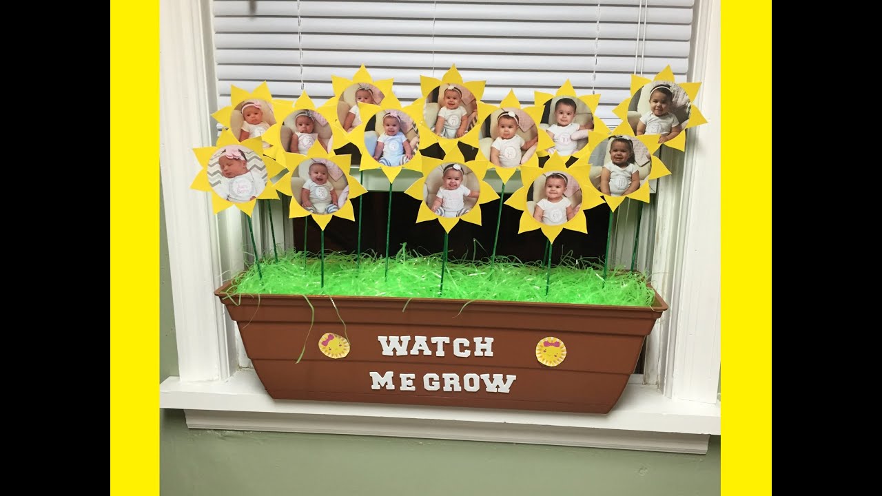 DIY SUNSHINE FLOWER POT | WATCH ME GROW! - YouTube