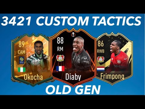 NEW PRO 3421 CUSTOM TACTICS IN OLD GEN! - FIFA 23 Ultimate Team - YouTube