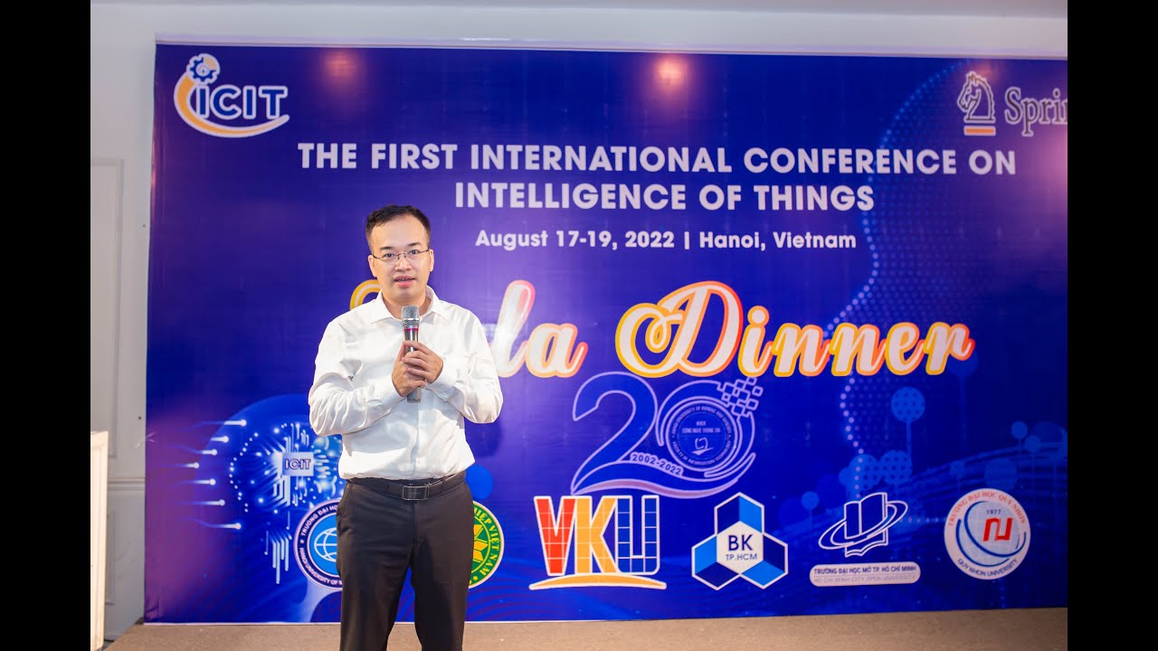 The First International Conference on Intelligence of Things - YouTube