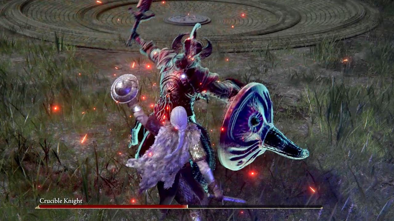 How to Parry - Crucible Knight vs Buckler Shield - YouTube