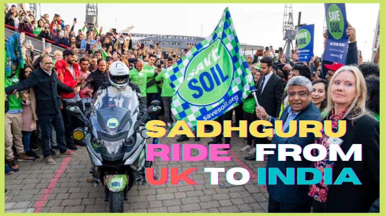 Sadhguru Begins 30,000 km Ride From UK To India On BMW K1600 GT ...