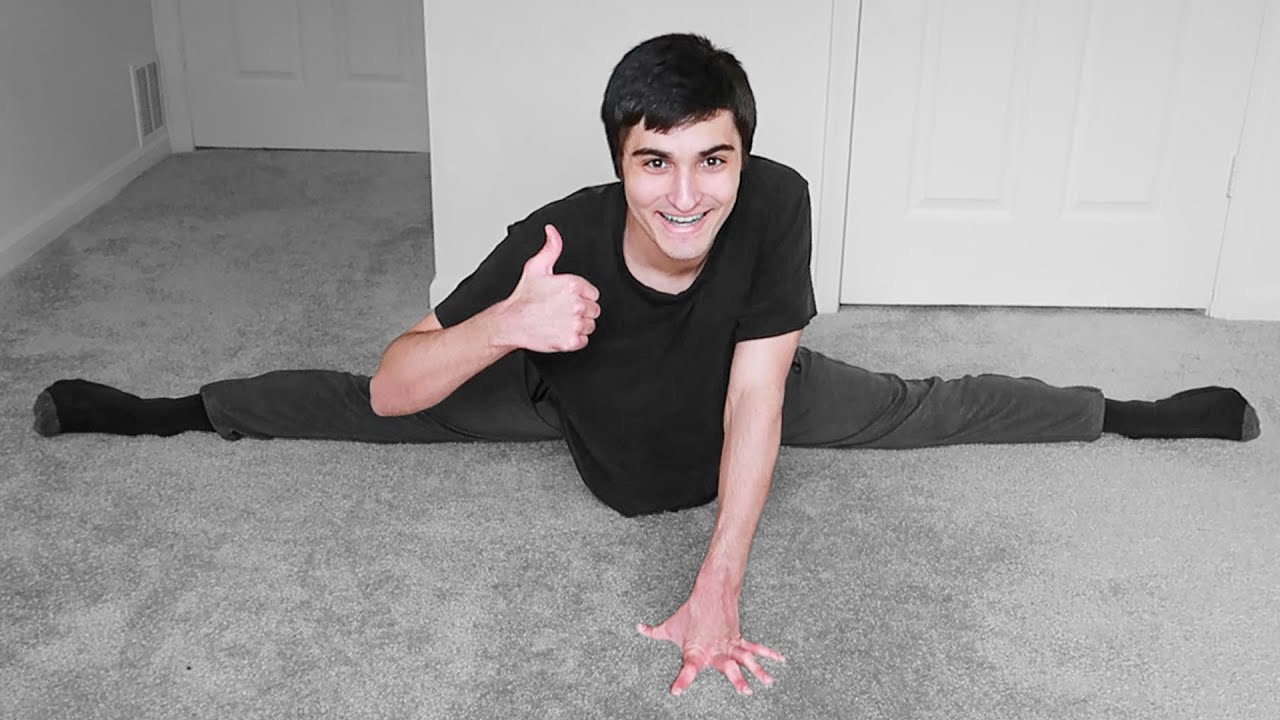 Middle Split Stretching Routine (follow along) - YouTube