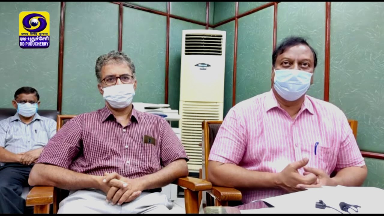 Press meet by Health Director Dr. S. Mohan Kumar on COVID -19 Updates ...