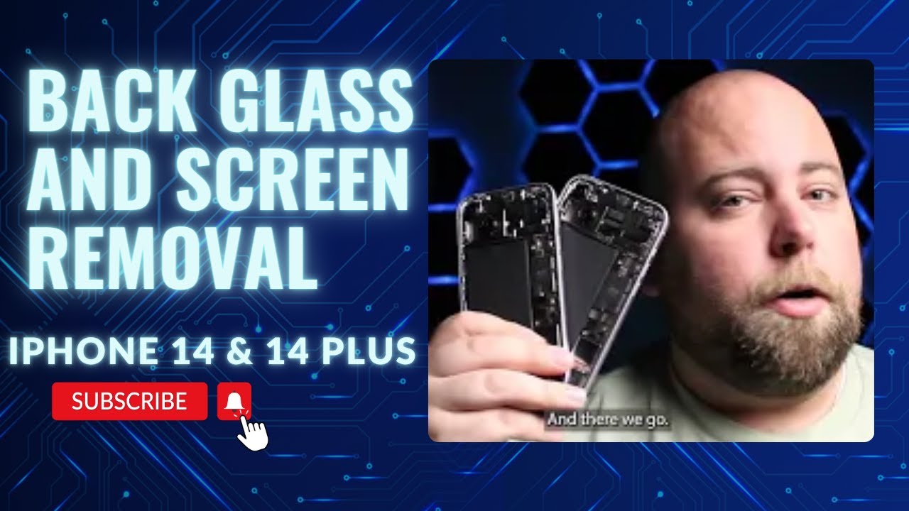 iPhone 14 & 14 Plus: Back Glass & Screen Removal with Apple's Heated ...