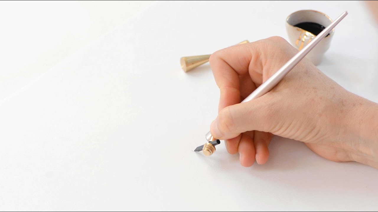 Flourish Pen, The Universal Calligraphy Pen - YouTube