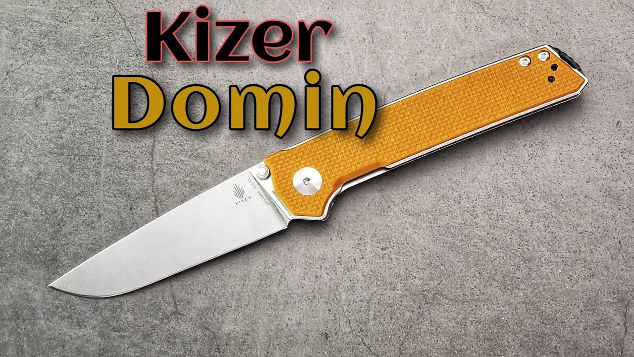 Kizer Domin: Vanguard Series Great Basic Budget EDC Folder - YouTube