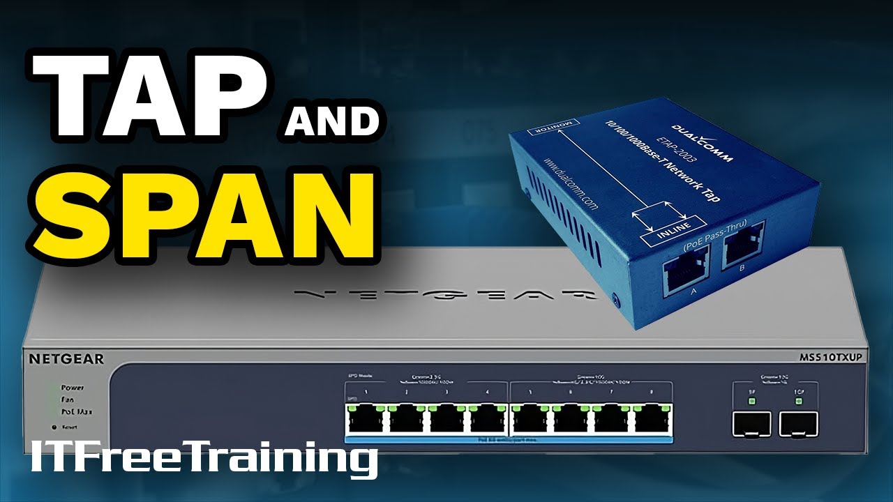 TAP and SPAN - CompTIA A+ 220-1101 – 4.11 - YouTube