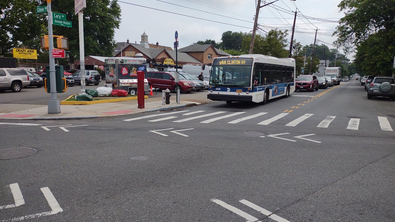 MTA NYCT Bus: 2015 NovaBus LFS #8109 On The S44 - YouTube