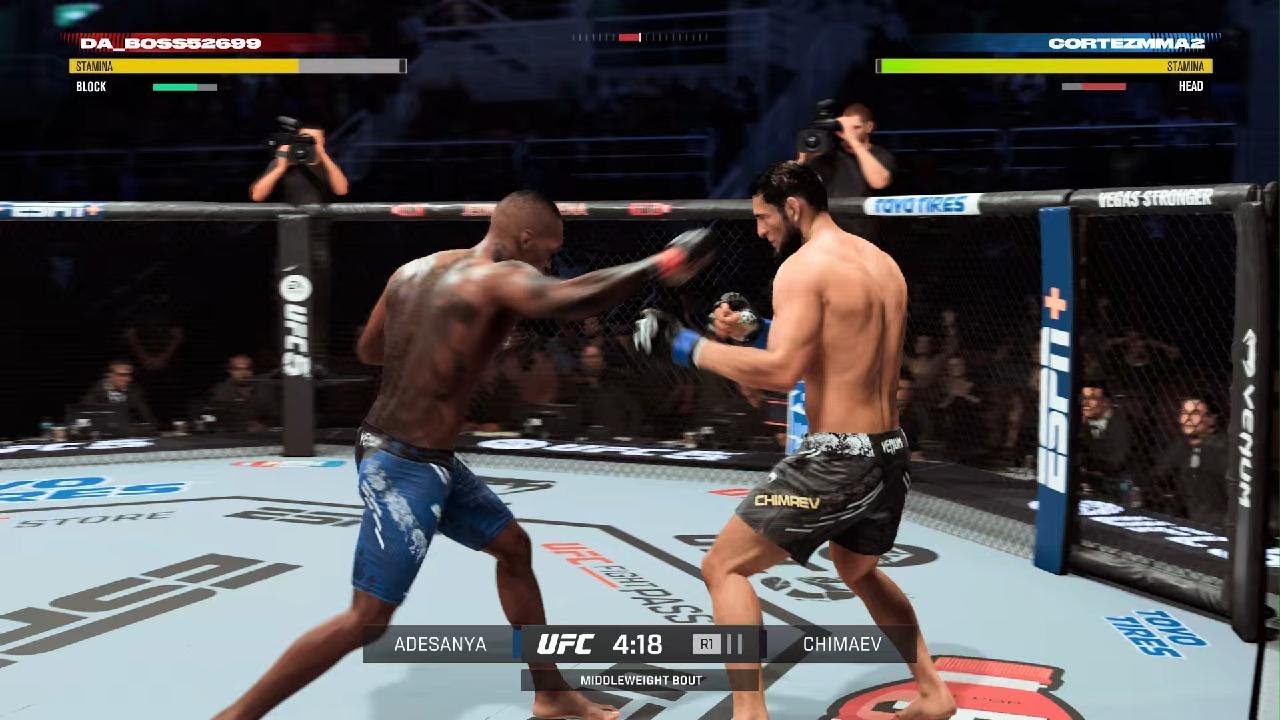 UFC 5 First Online Fight - YouTube