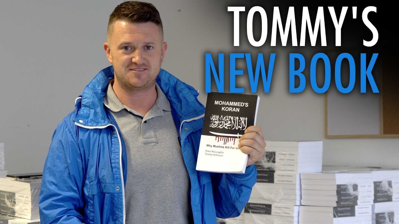 Get Tommy Robinson’s NEW book “Mohammed’s Koran” before it's banned ...