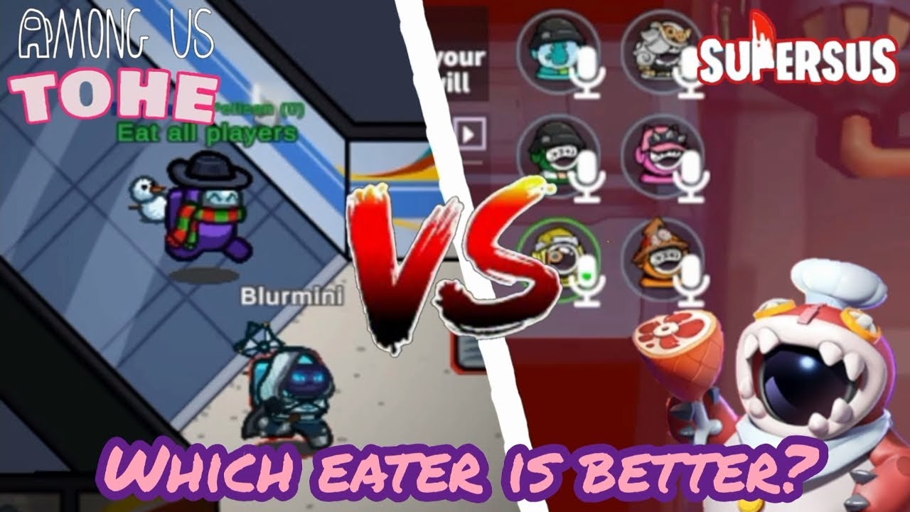 AMONG US TOHE mod VS SUPER SUS EATER ROLE!! 😱💯 Which is BETTER!!? 🤯🔥 ...