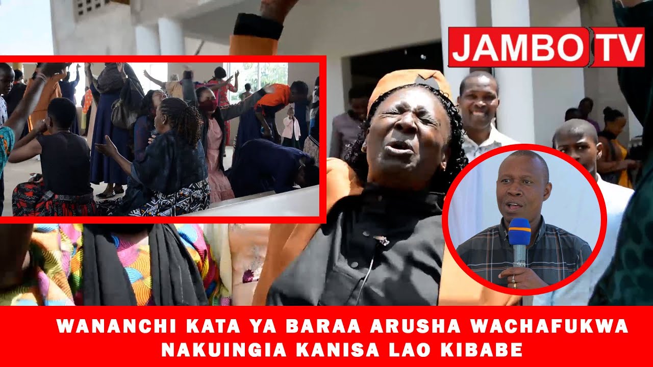 WANANCHI JIJINI ARUSHA WACHAFUKWA NA KUFUNGUA KANISA LILILOFUNGWA NA ...