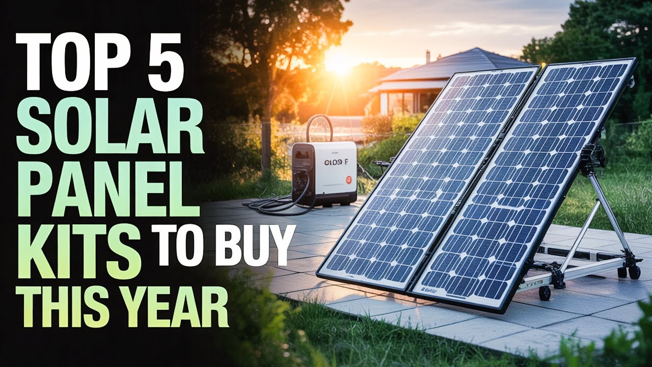 Top 5 Solar Panel Kits to Buy This Year🔥🔥 — Go Green & Save Energy ...