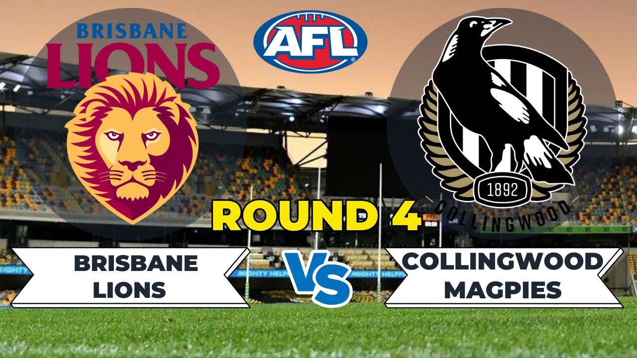 Brisbane vs Collingwood | AFL Round 4 Preview & Tips - YouTube