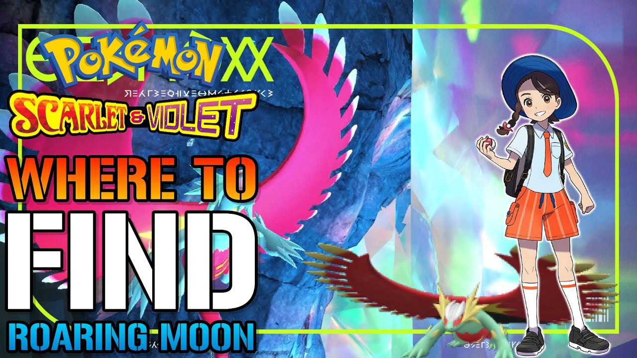 Pokemon Scarlet & Violet: Where To Find & Catch "Roaring Moon" (Capture ...
