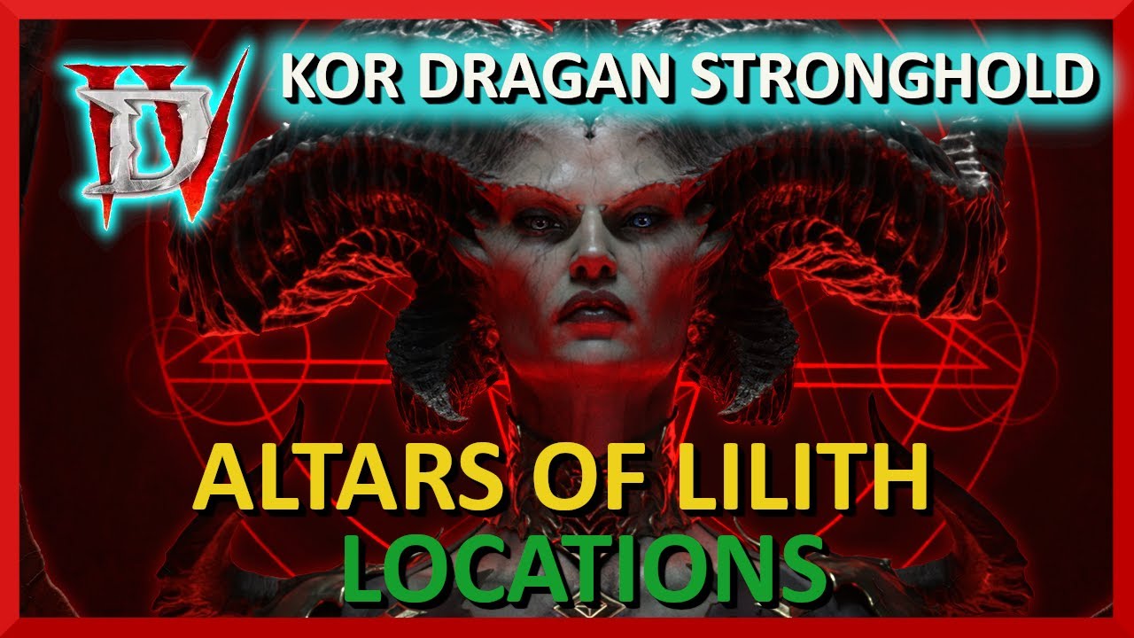 Kor Dragan Stronghold Lilith Statues - Diablo IV - YouTube