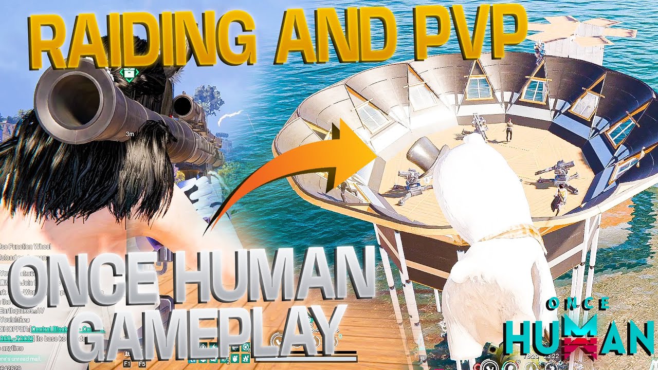 "Insane Raid & PvP in Once human Prismverse scenario – REX Fight! | Once Human PC and Mobile ...