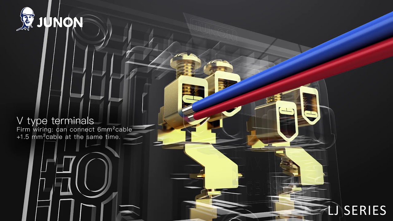 JUNON LJ series switches and sockets - YouTube