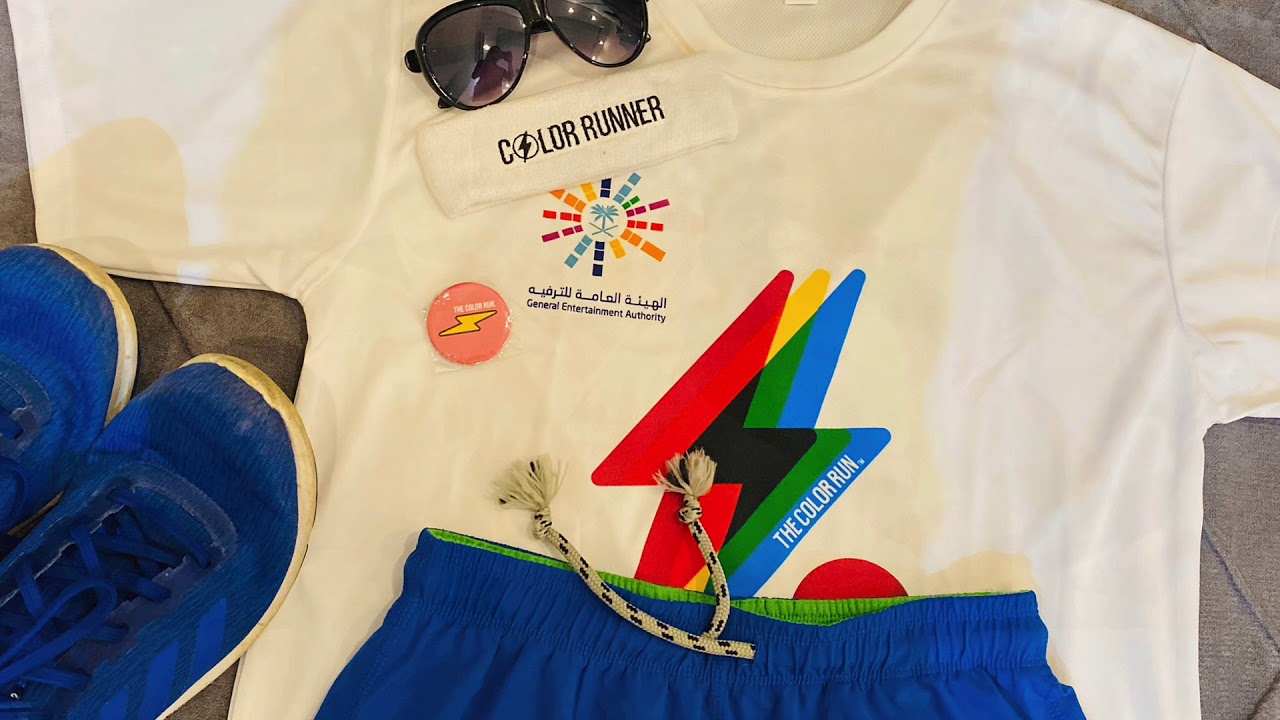 Color Run Riyadh 2019 - YouTube