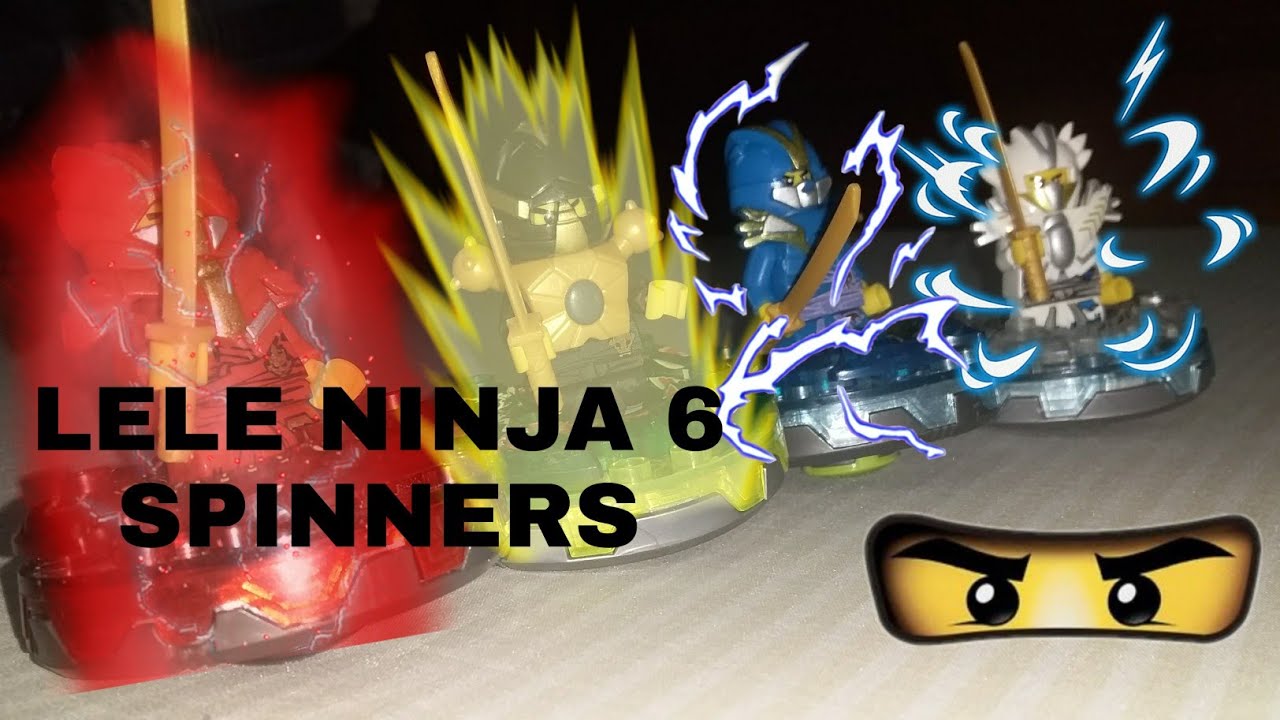 LELE NINJA SPINNERS (lego ninjago bootleg) - YouTube