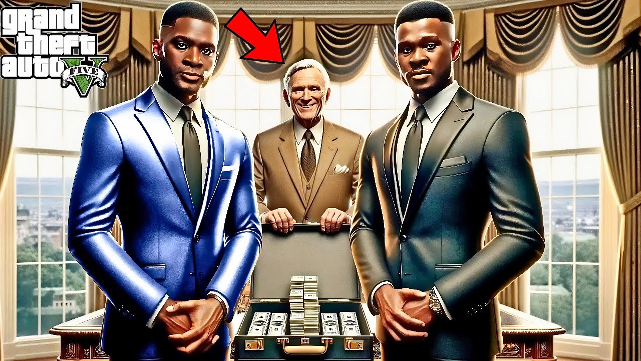 💵 😲Franklin & His Brother Johnson Bribe Corrupt Judge-GTA 5 Real Life ...